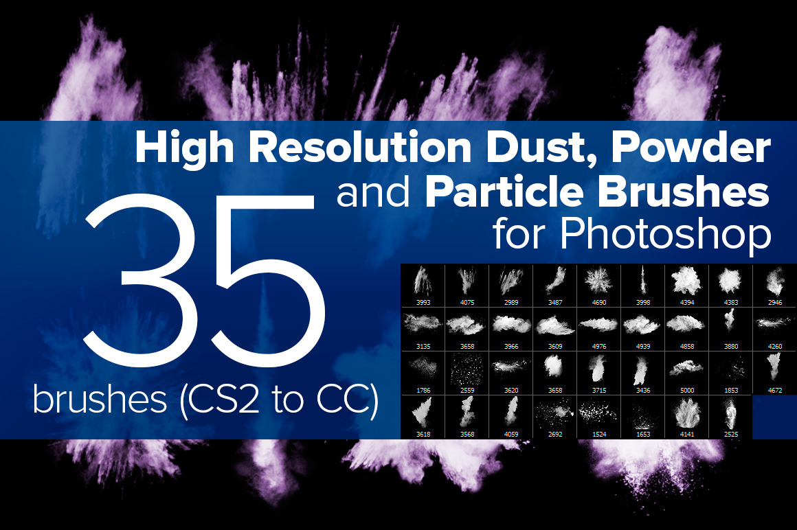 Dust, Powder and Particle Brushes, a Brush Add-On by Creative Graphics