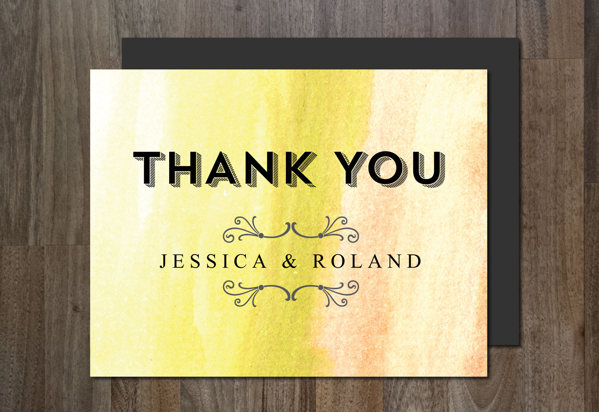 Thank You Card, an Invitation Template by aticnomar