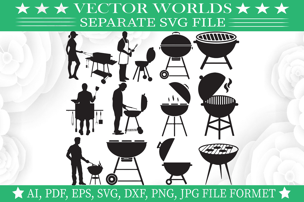 Grilling Svg, BBQ, Grill Svg, an Object Graphic by VectorWorlds
