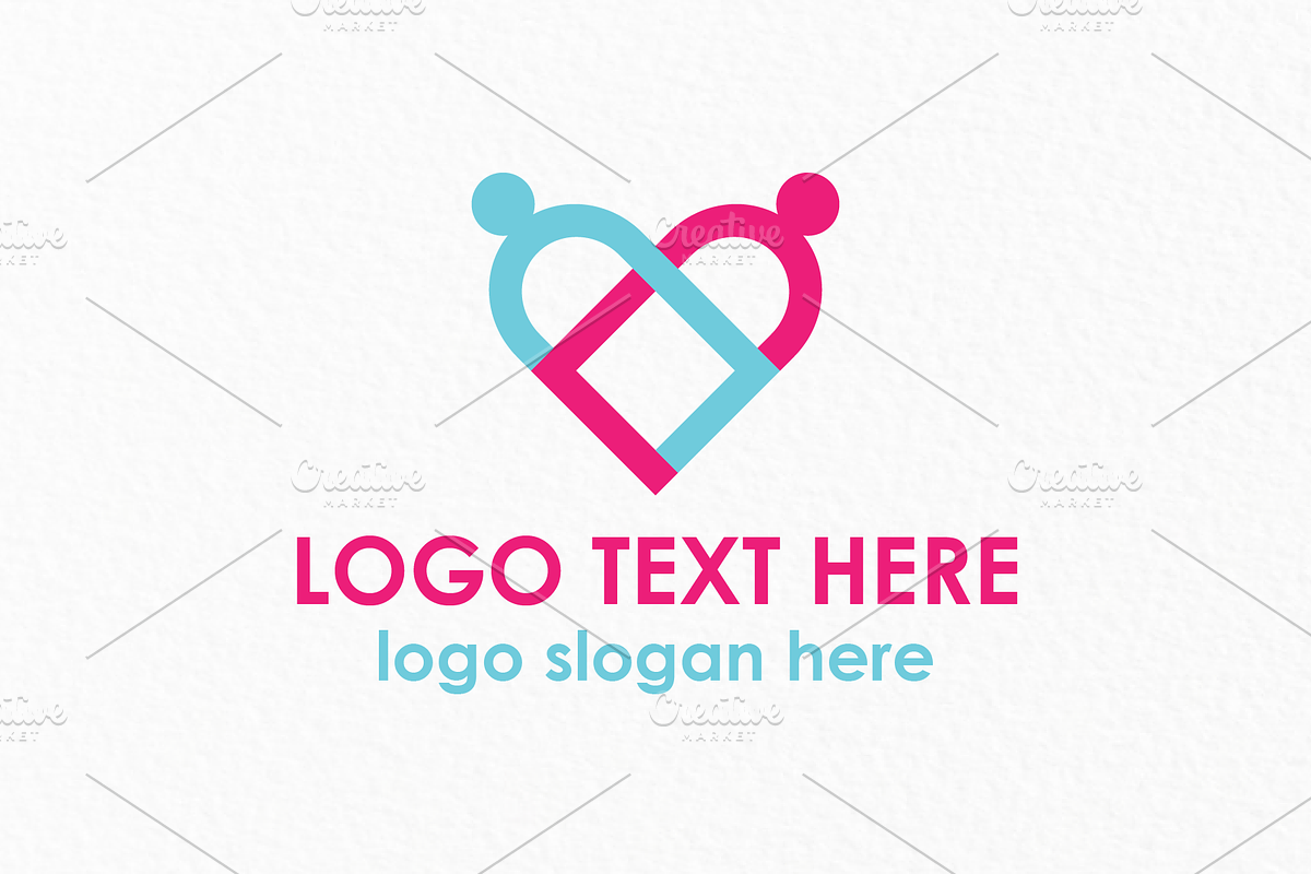 Love Logo, brand, design, vector, a Branding & Logo Template by Bezirke