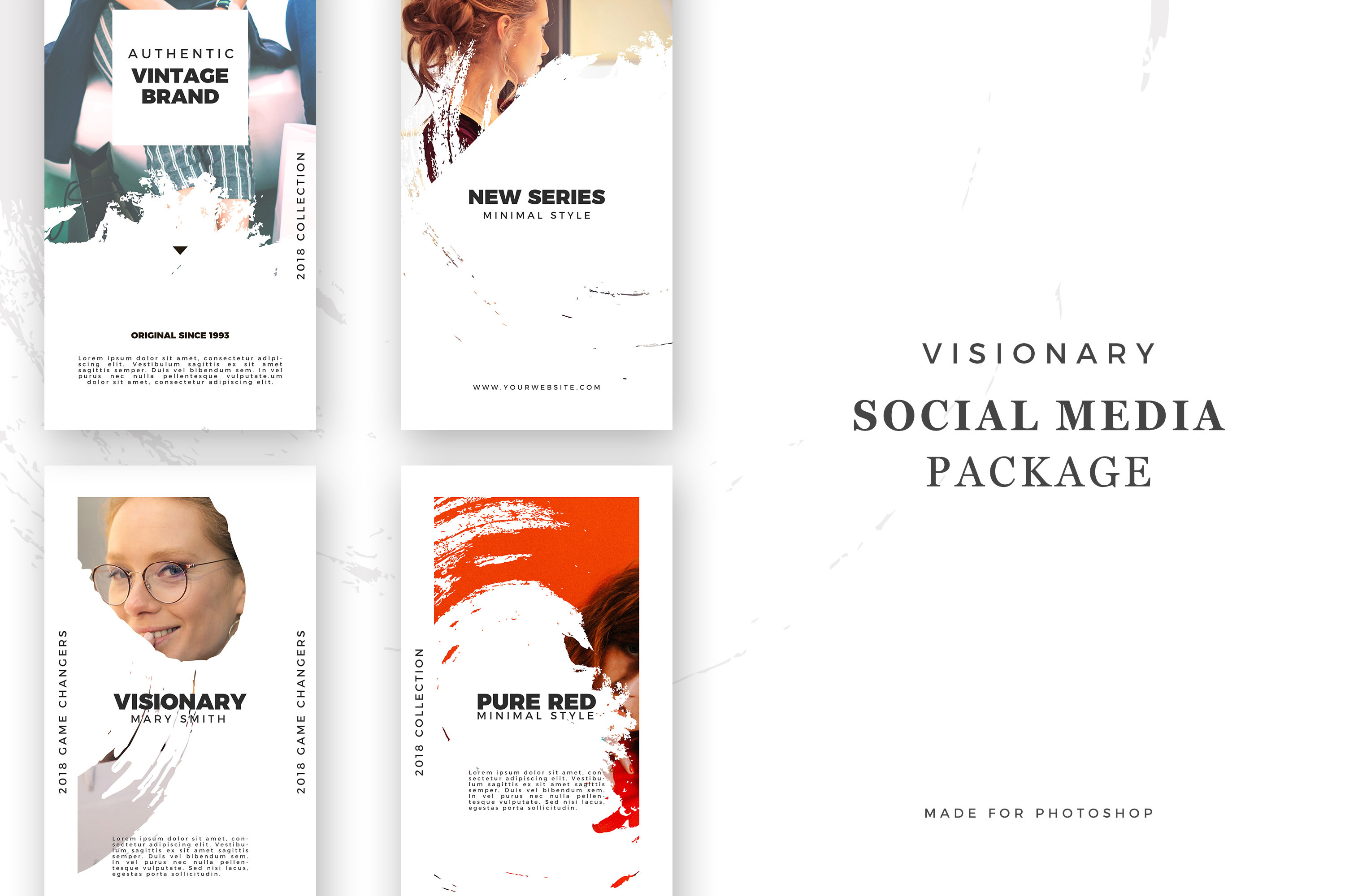 Visionary - Social Media Package, a Social Media Template by AndrewPixel