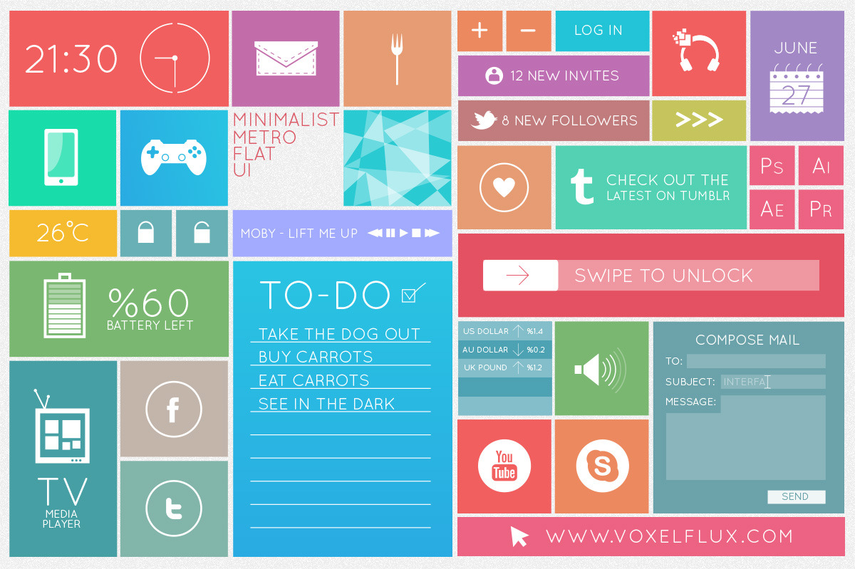 Minimal Metro UI, a Templates & Theme by Tugcu Design Co.