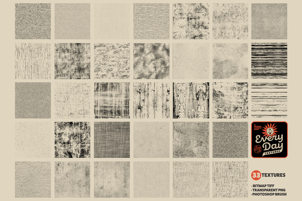 Every Day Textures, a Texture Graphic by TheVectorLab