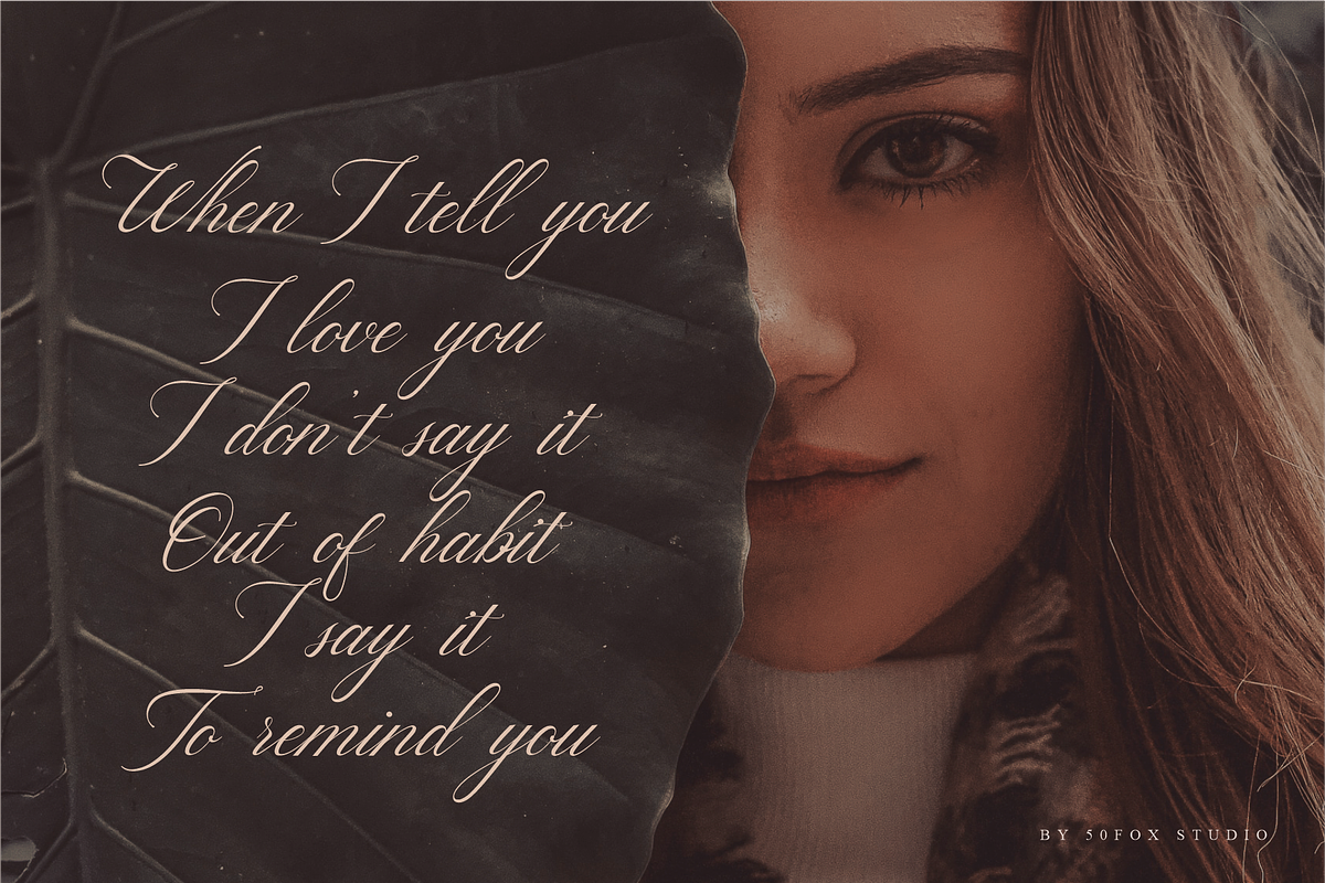 Hello Bride Fonts | Wedding Fonts, a Script Font by 50Fox