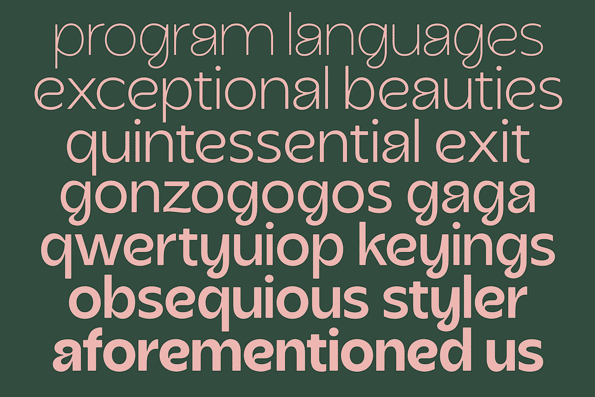 Acorn, a Font by Simon Walker