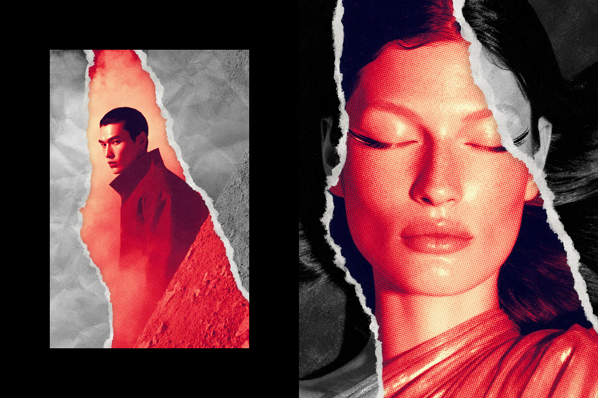 Torn Paper Photo Effect, a Layer Style Add-On by Design Squad