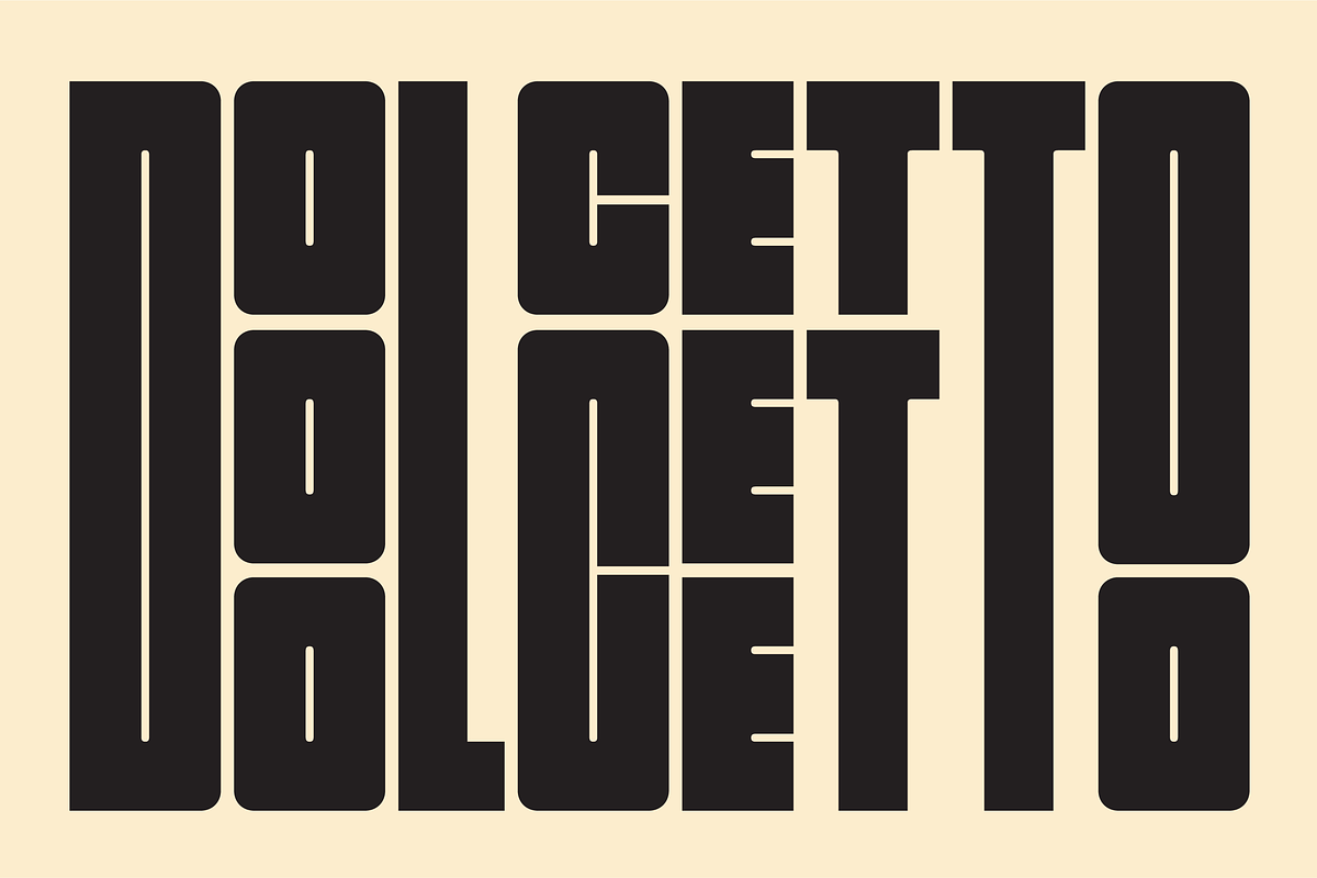 Stuffed Crust, a Font by Drew Melton