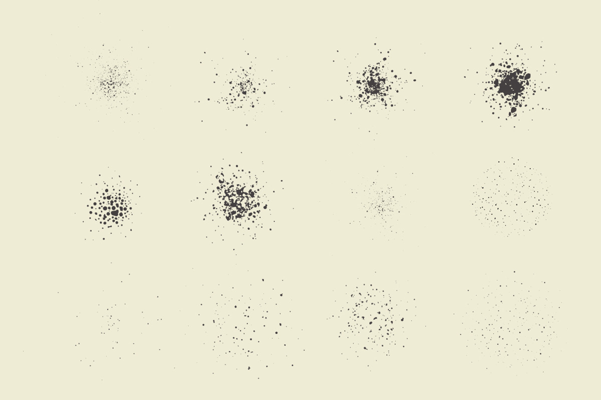 handmade texture vector brushes, a Brush Add-On by kloroform