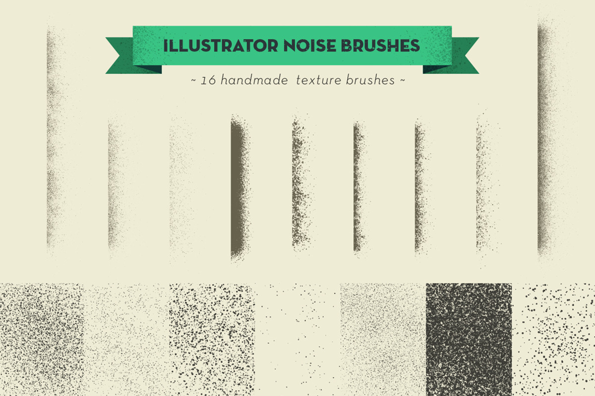 handmade texture vector brushes, a Brush Add-On by kloroform
