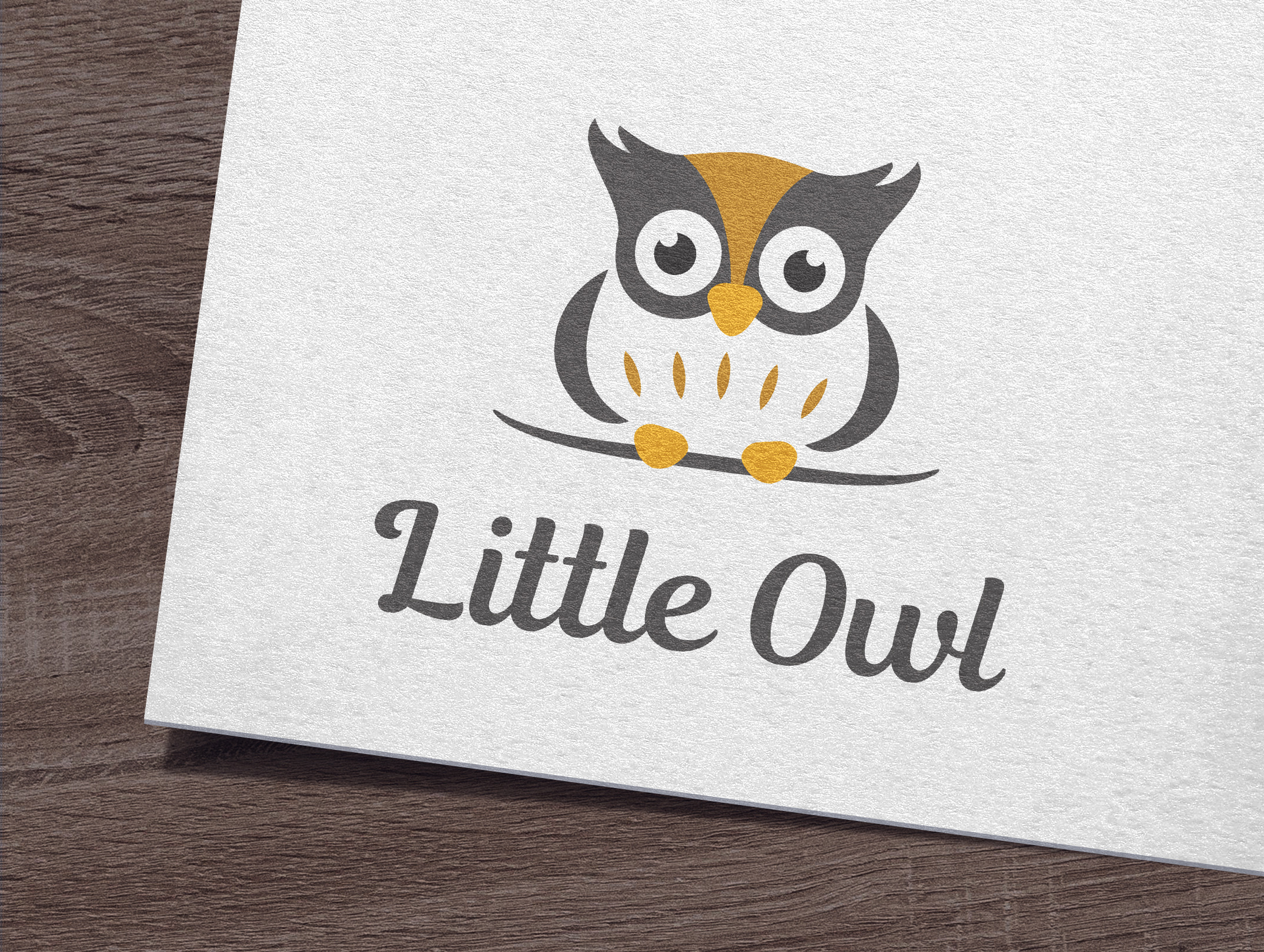 Little Owl, a Branding & Logo Template by IKarGraphics