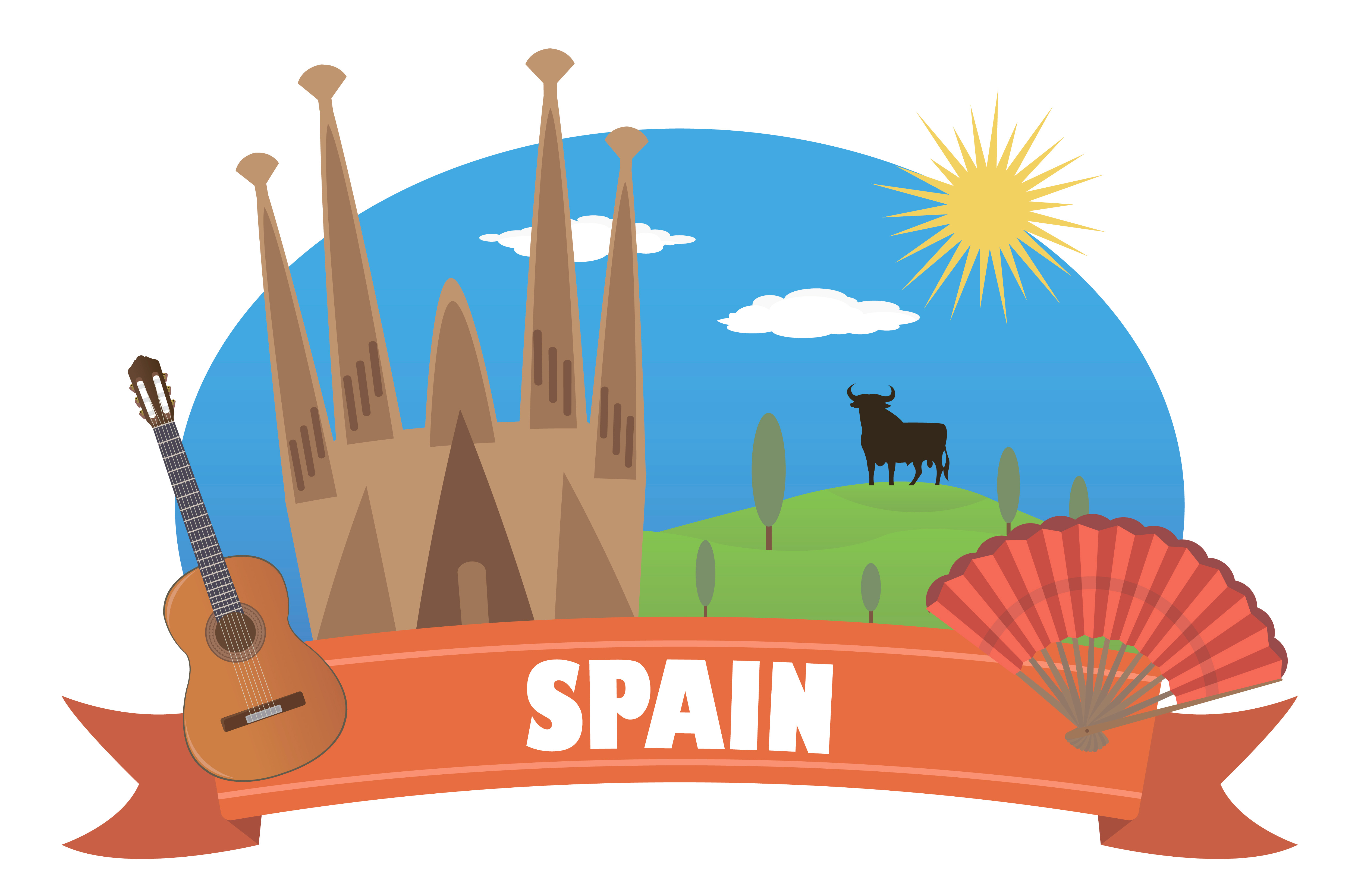 Spain, an Object Graphic by Stoker-13