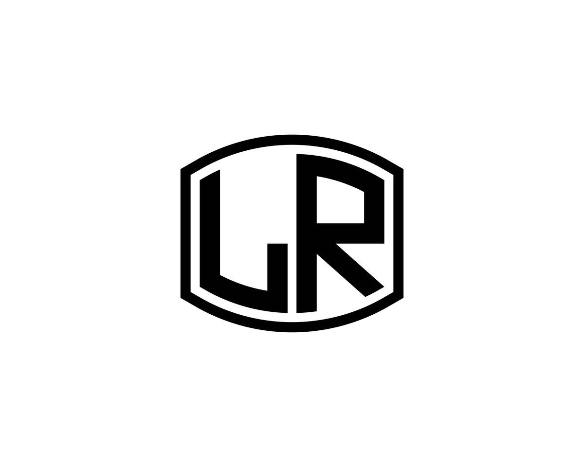 LR Logo design vector template, a Branding & Logo Template by xcoolee