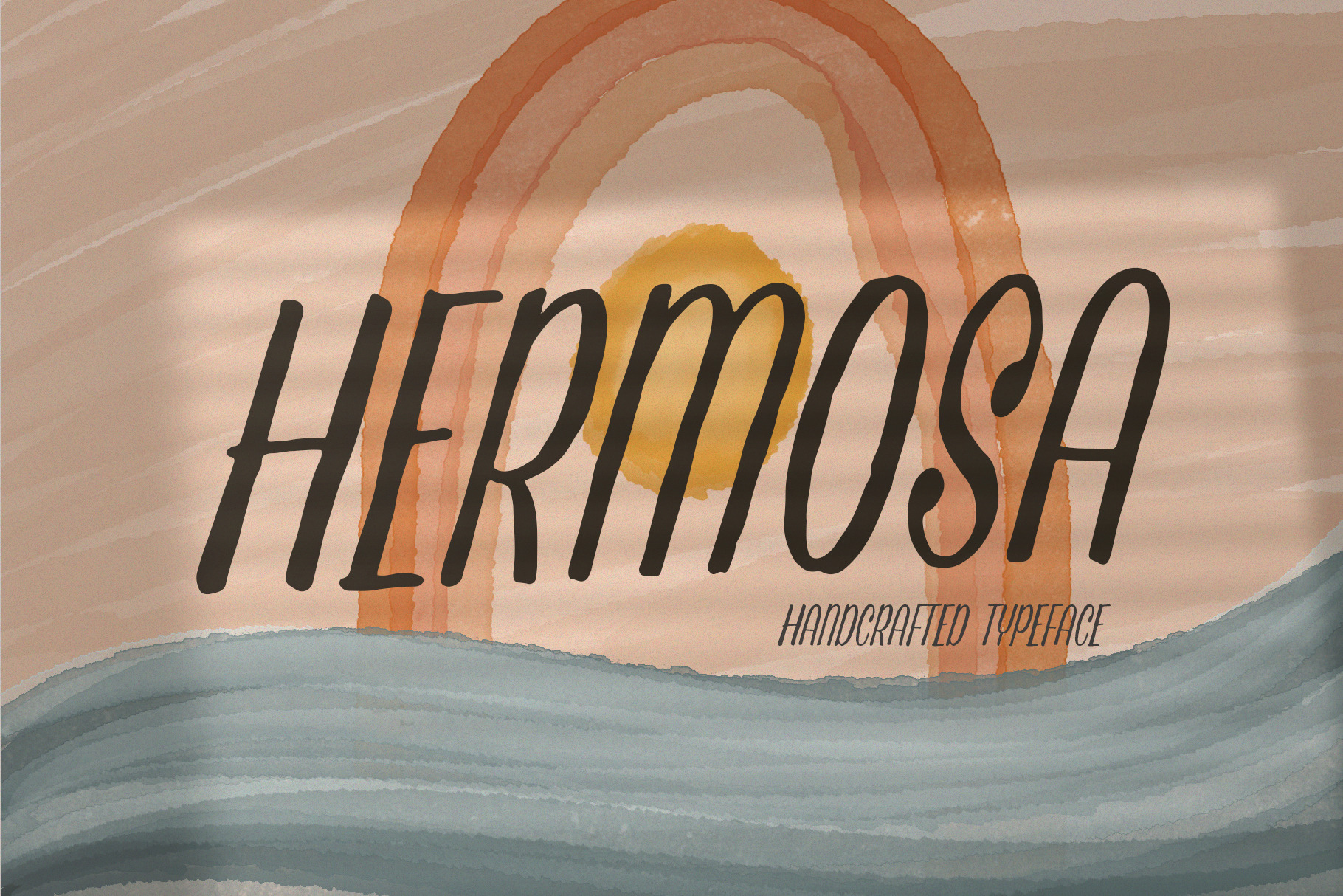 Hermosa handcrafted, a Sans Serif Font by maghrib | Creative Market