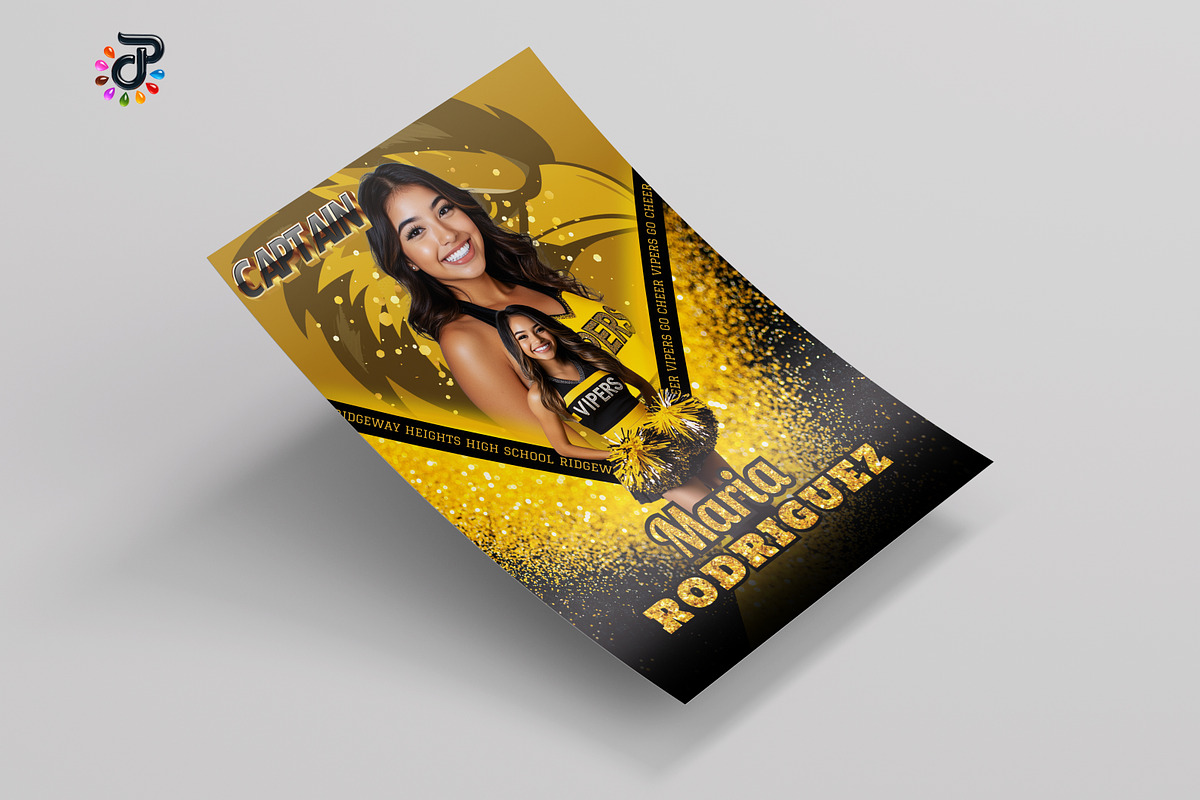 Sports Game Day Canva Flyer Template