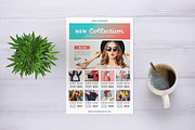 New Collection Flyer | Flyer Templates ~ Creative Market