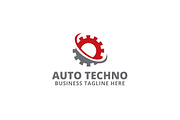 Auto Techno Logo Template, a Branding & Logo Template by Logo20