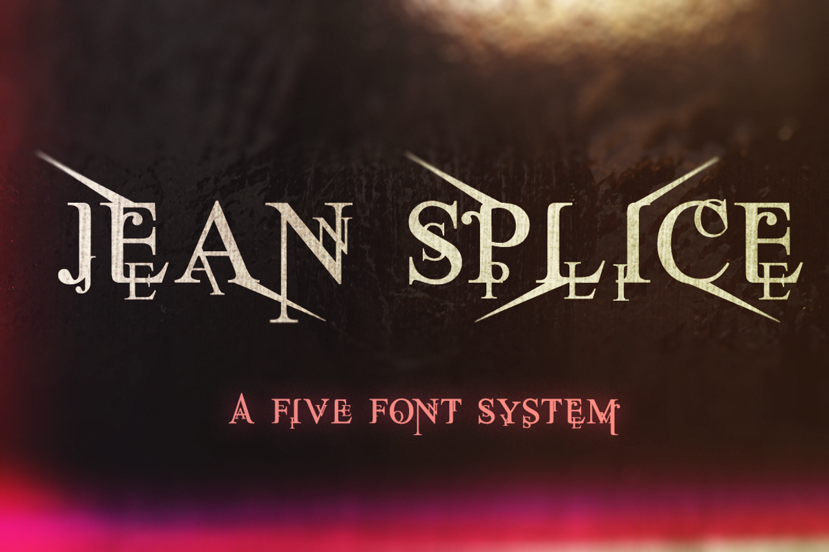 Jean Splice, a Serif Font by Cool Fonts
