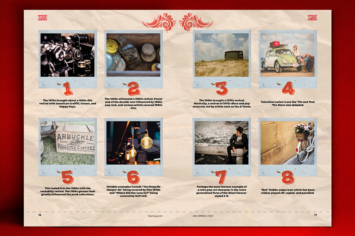 Hipster Magazine, a Magazine Template by Boris Cupac