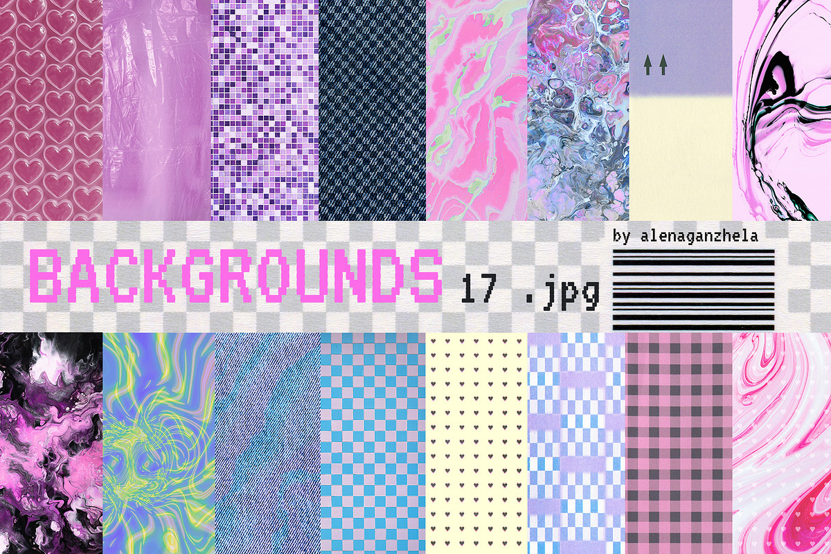 Time CAPSULE Mixed-Media Collage Set, an Object Graphic by alenaganzhela