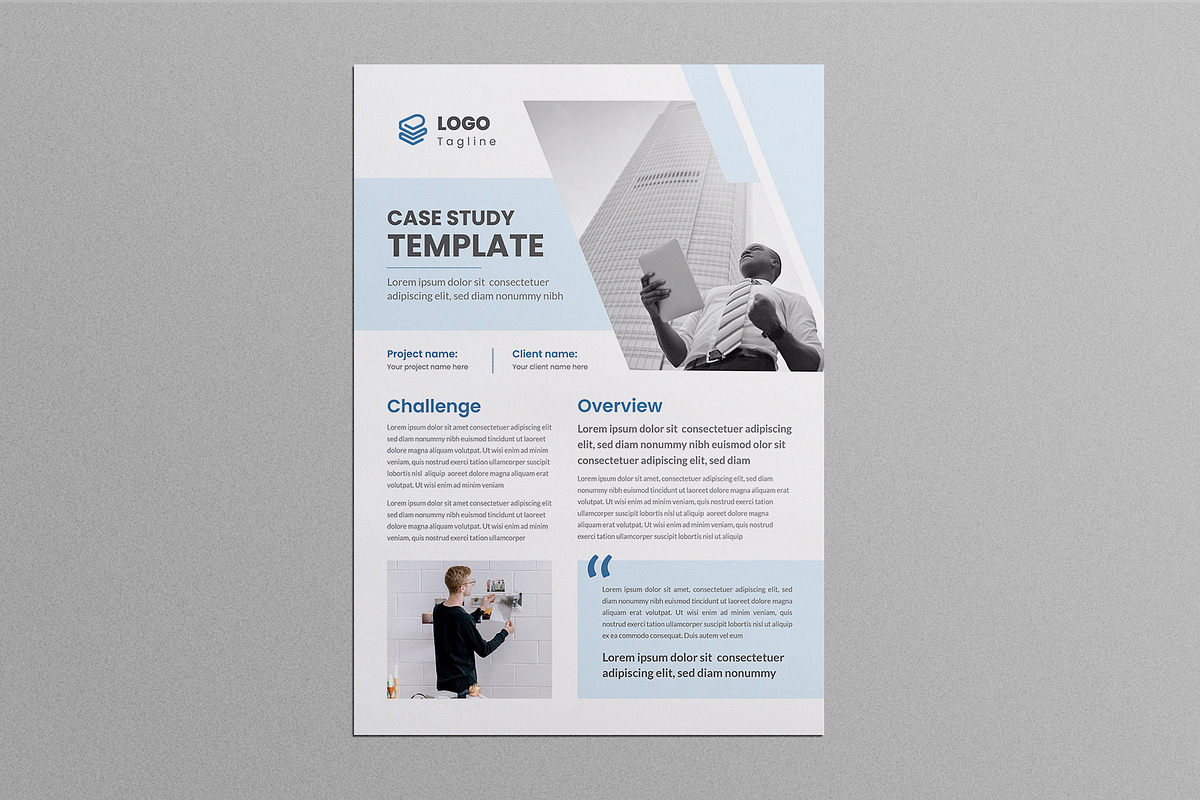 Case Study Flyer Template