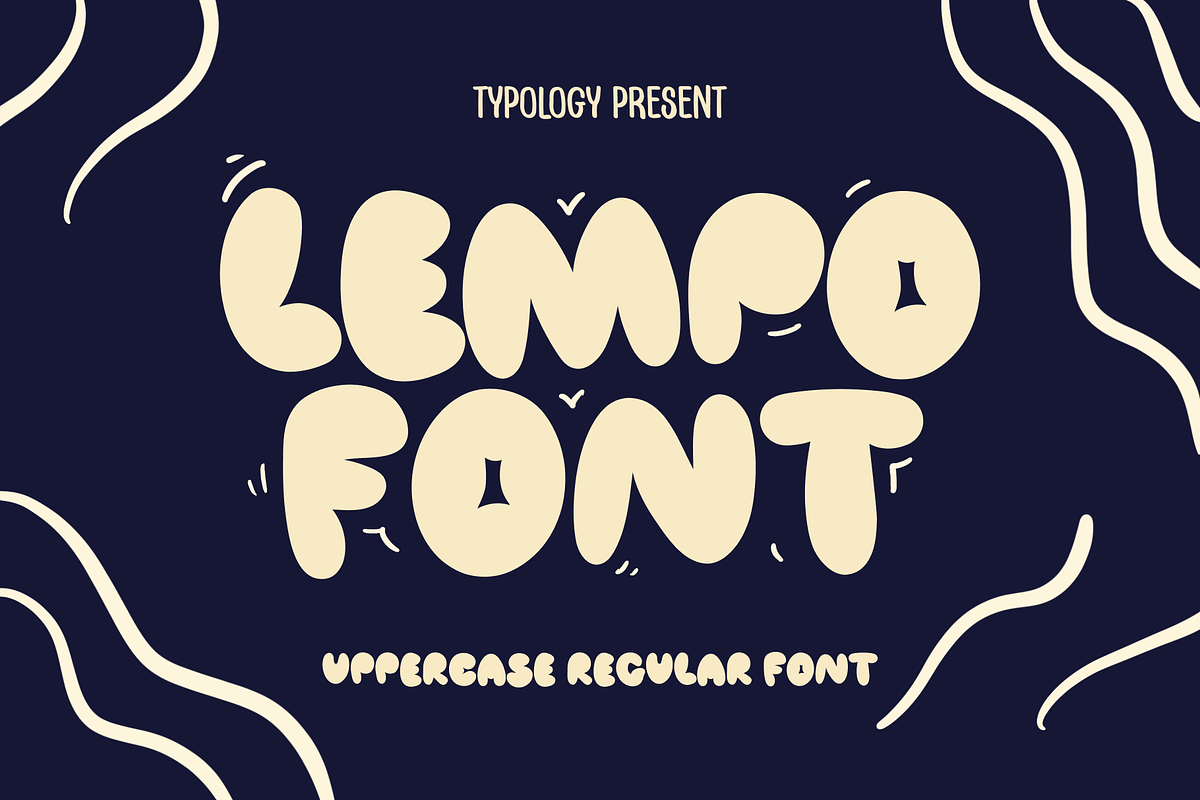 Lempo - Fancy Bold Font, a Handwritten Font by Typology | Creative Market