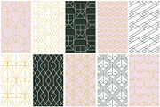 Simple Mono Line Patterns, a Pattern Graphic by Youandigraphics