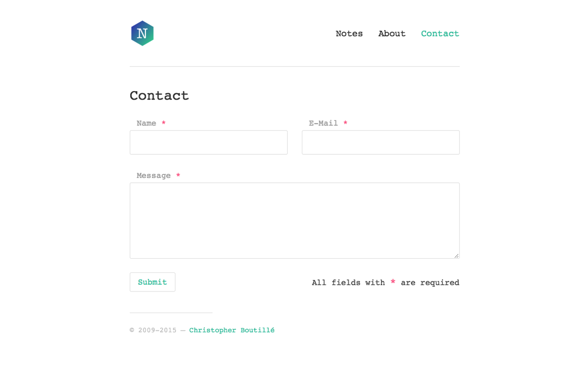 Notes, for Kirby 3. CMS, a Templates & Theme by Starckio