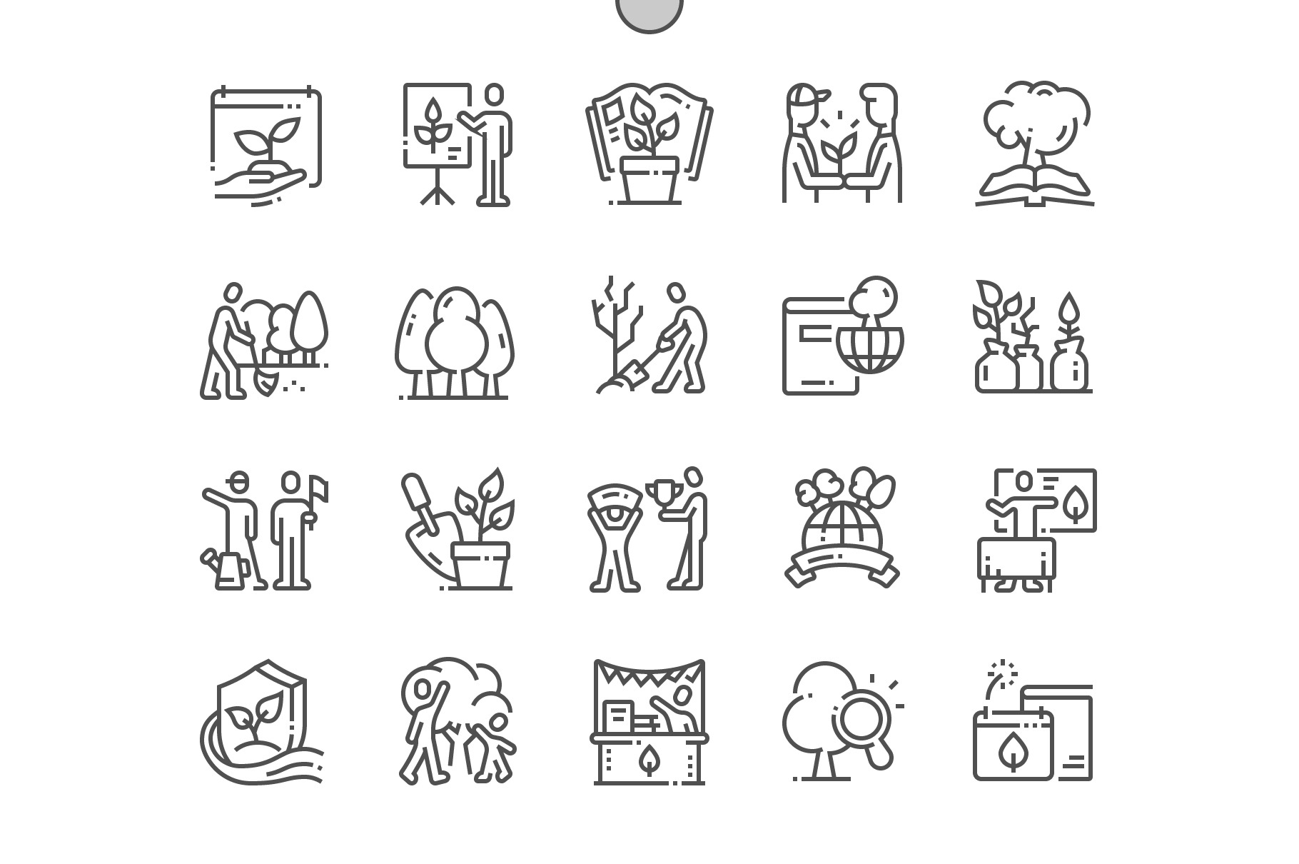 Environmental Education Day Icon | Outline Icons ~ Creative Market