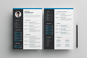 Resume CV - 5 Pages, a Resume Template by ThemeDevisers