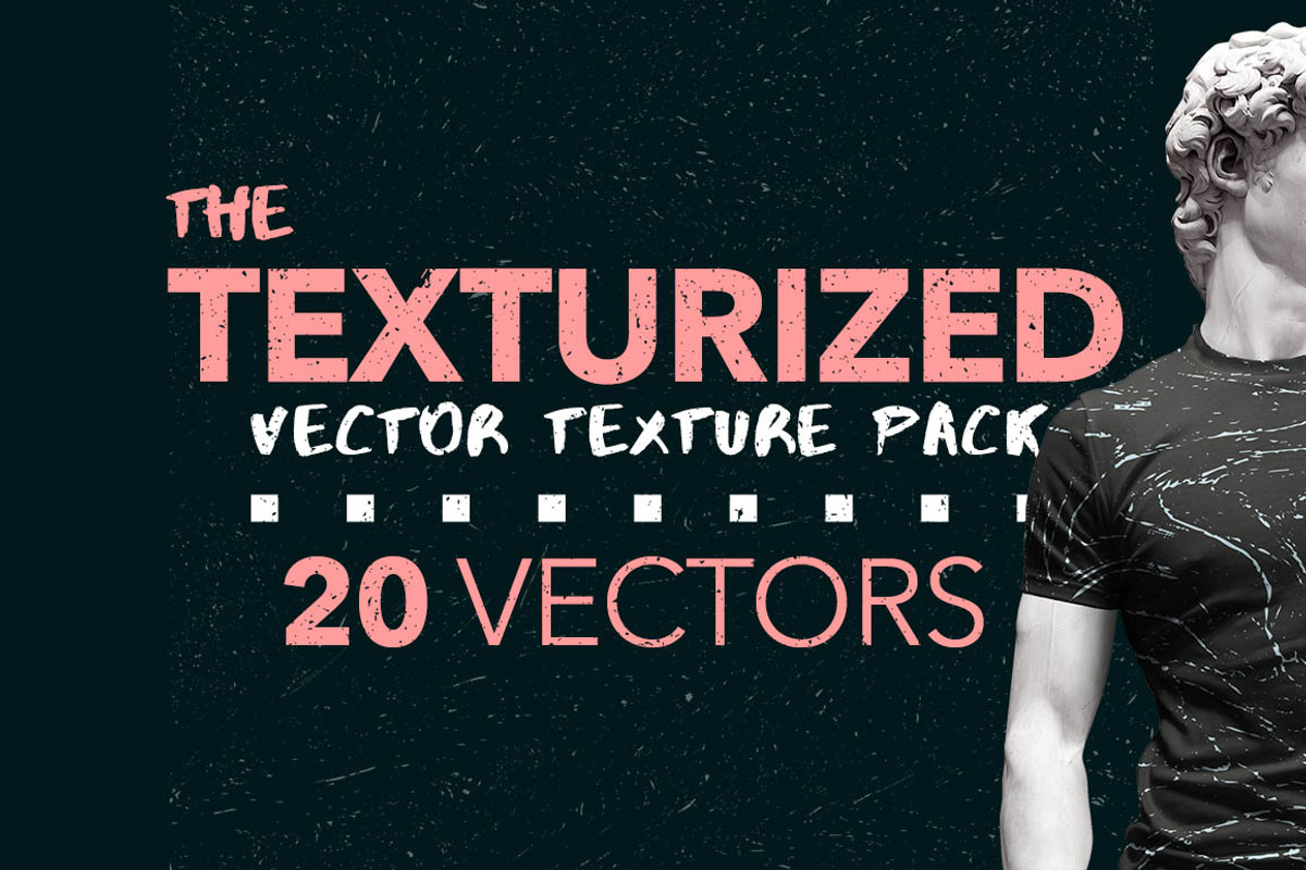 TEXTURIZED - 20 vector textures pack, a Background Graphic by AndrewPixel