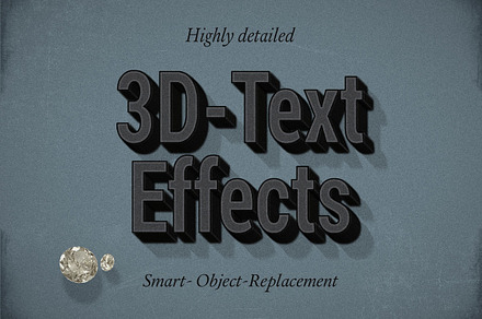 3D Text Styles, a Layer Style Add-On by Imagination Area