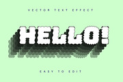 Hello Text Effect Template | Creative Market
