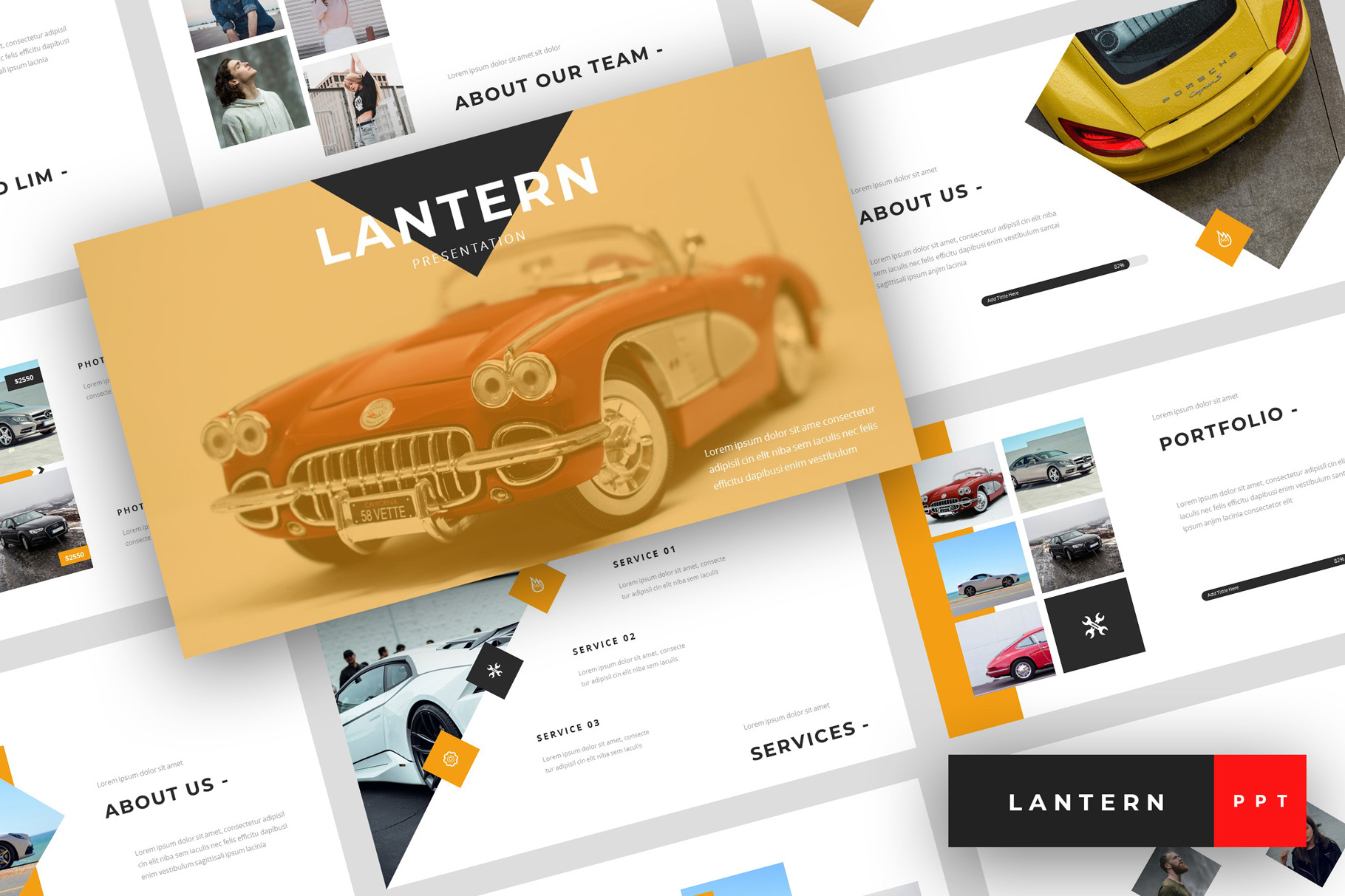 Lantern - PowerPoint Template, a Presentation Template by StringLabs