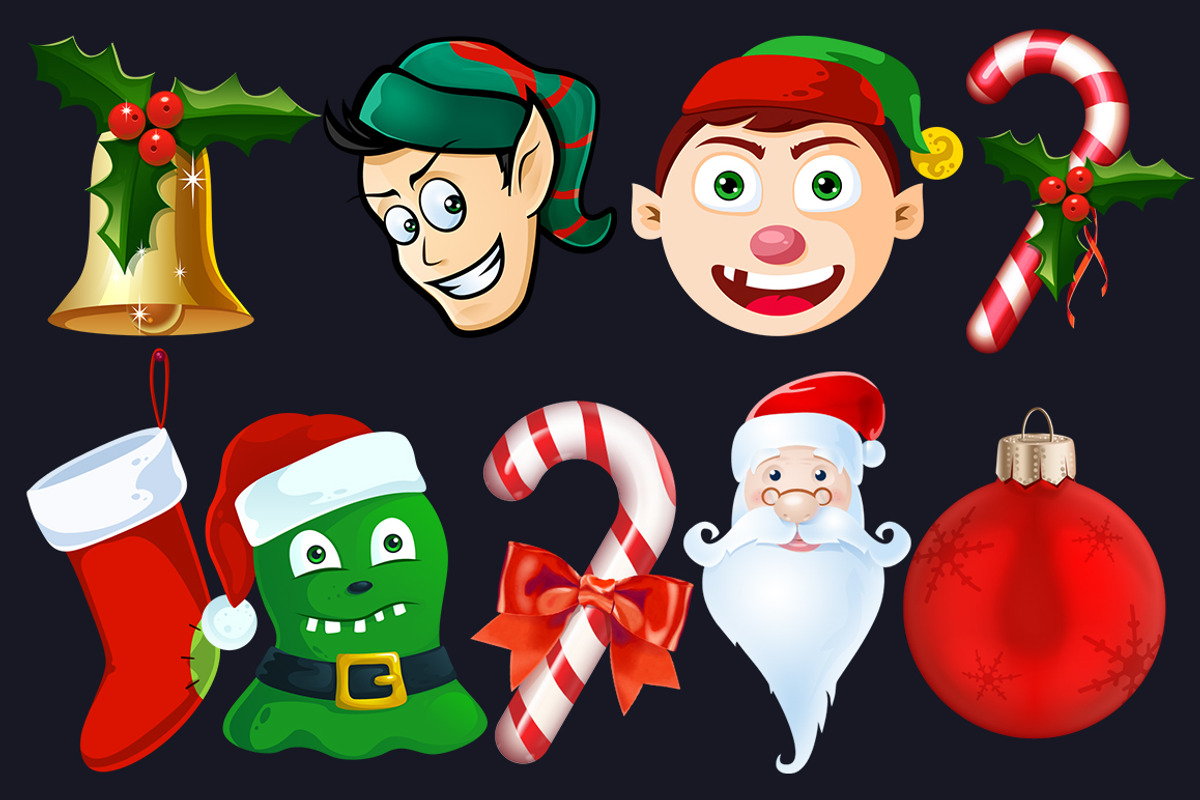 Cartoon Characters & Items Bundle, an Animal Illustration by pixaroma