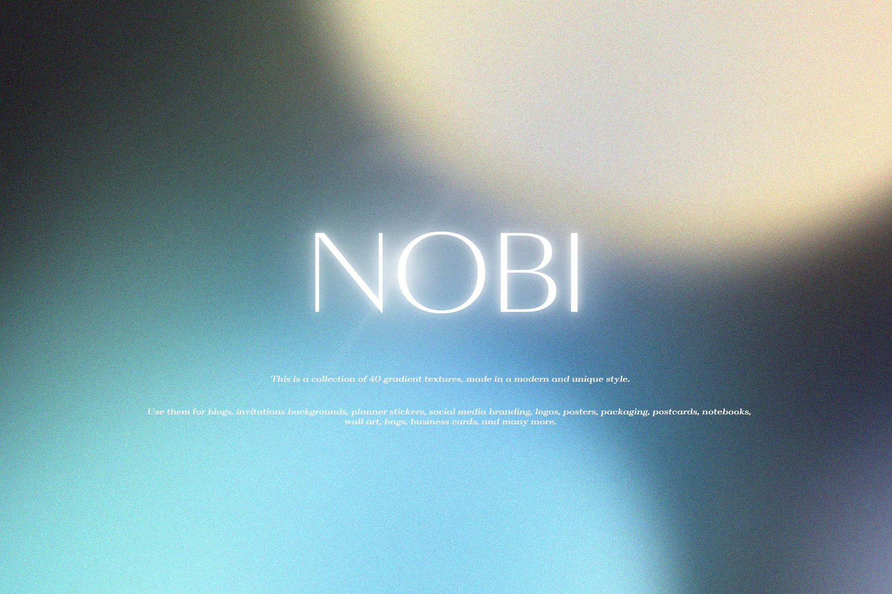 NOBI gradient textures, a Texture Graphic by NKate