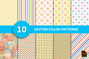 Vector color Patterns, a Pattern Graphic by DeepDesign