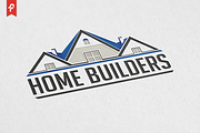 Home Builders Logo, a Branding & Logo Template by ft.studio