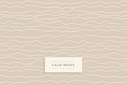 Calm Waves | Vector Pattern, a Pattern Graphic by MalyskaStudio ...