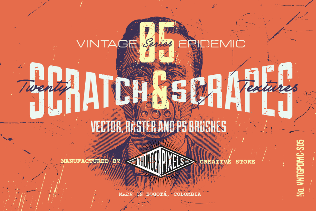 20 Scratch & Scrapes Textures -VES05, a Texture Graphic by Thundr Co ...