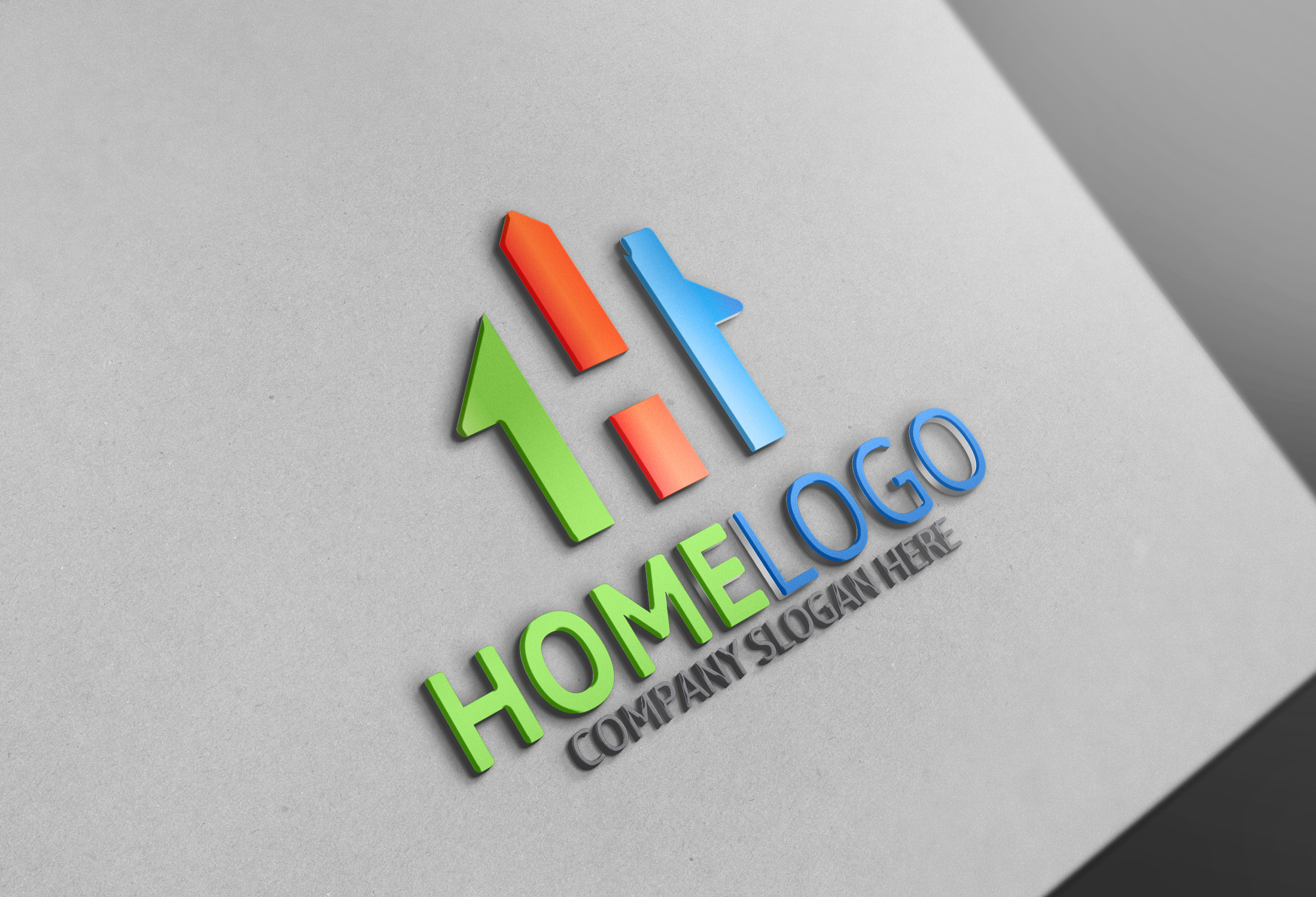 Letter House Logo, a Branding & Logo Template by Josuf Media