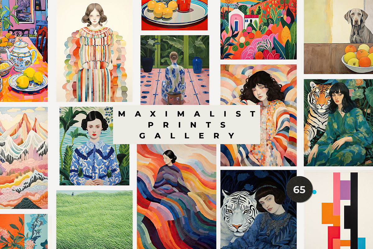 MAXIMALIST PRINTS GALLERY - Wall Art