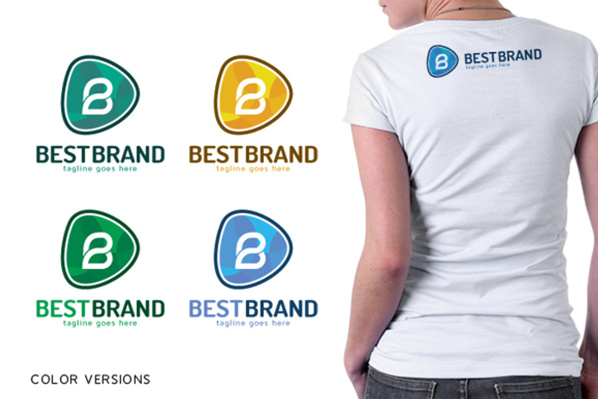 Best Brand - Letter B Logo Template, a Branding & Logo Template by ...