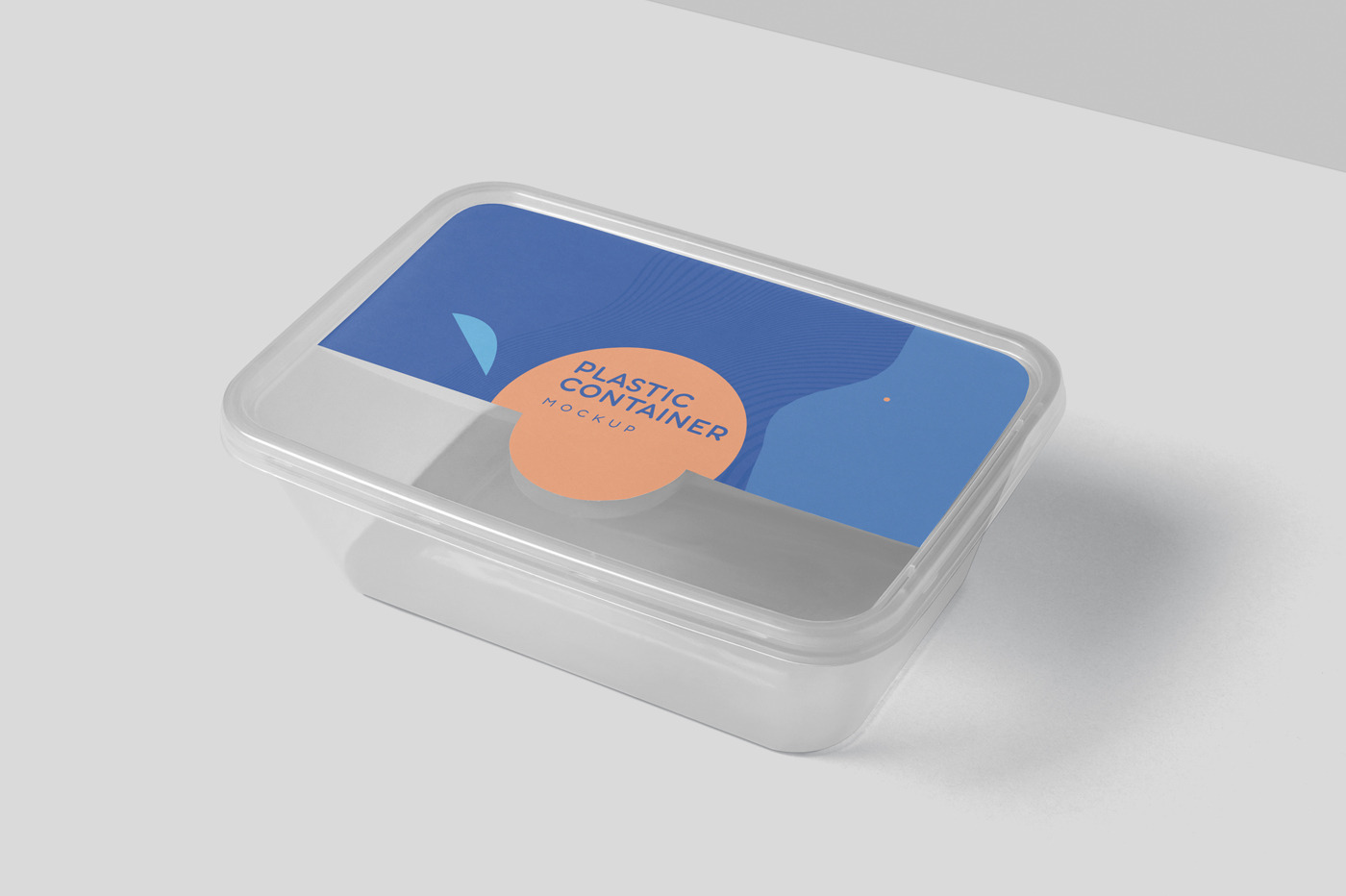 Rectangle Plastic Container Mockups, a Packaging Mockup by GfxFoundry