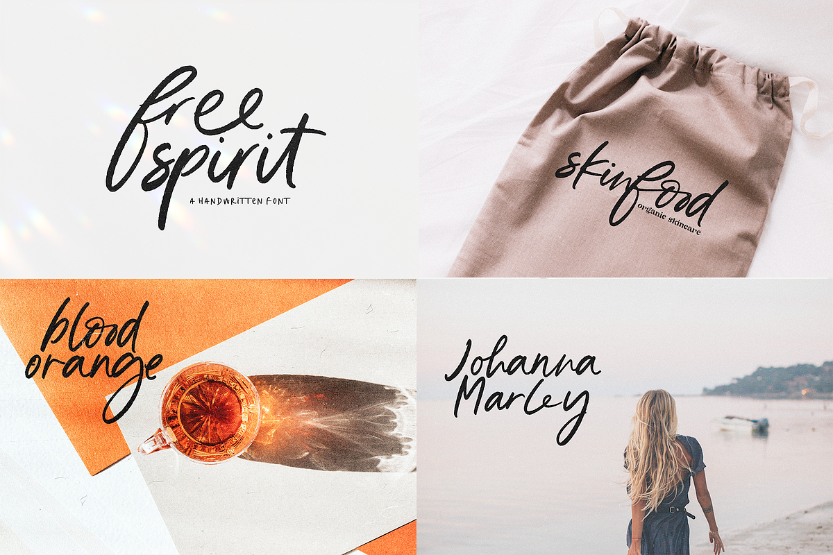 Modern Script FONT BUNDLE, a Script Font by KA Designs