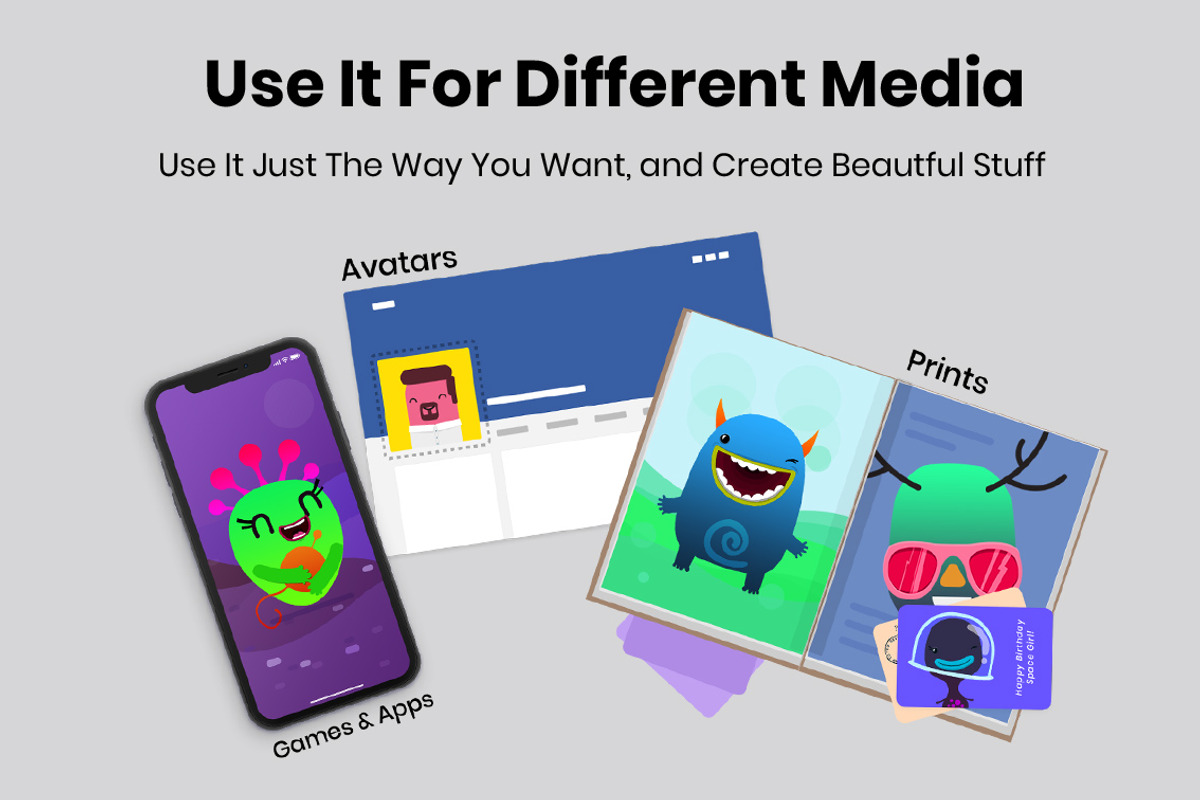 Monster Studio Pro, an Illustration by Studio Dusk