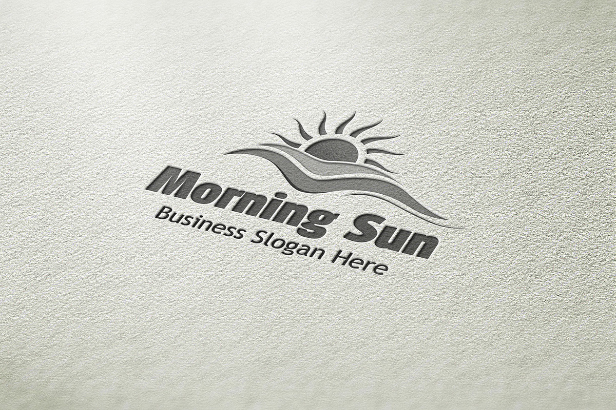 Morning Sun Style logo, a Branding & Logo Template by BdThemes