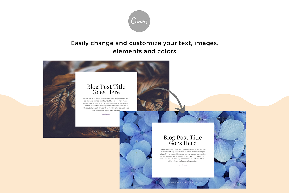 Twitter Post Templates Canva Allure