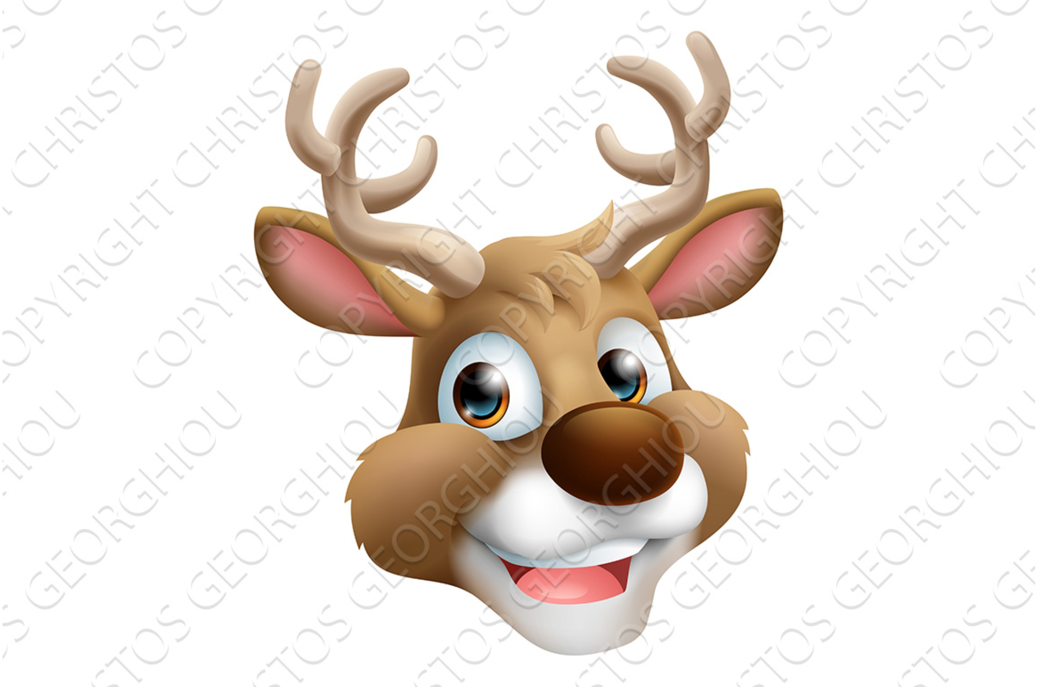 Santa Claus Father Christmas, an Illustration by Christos Georghiou