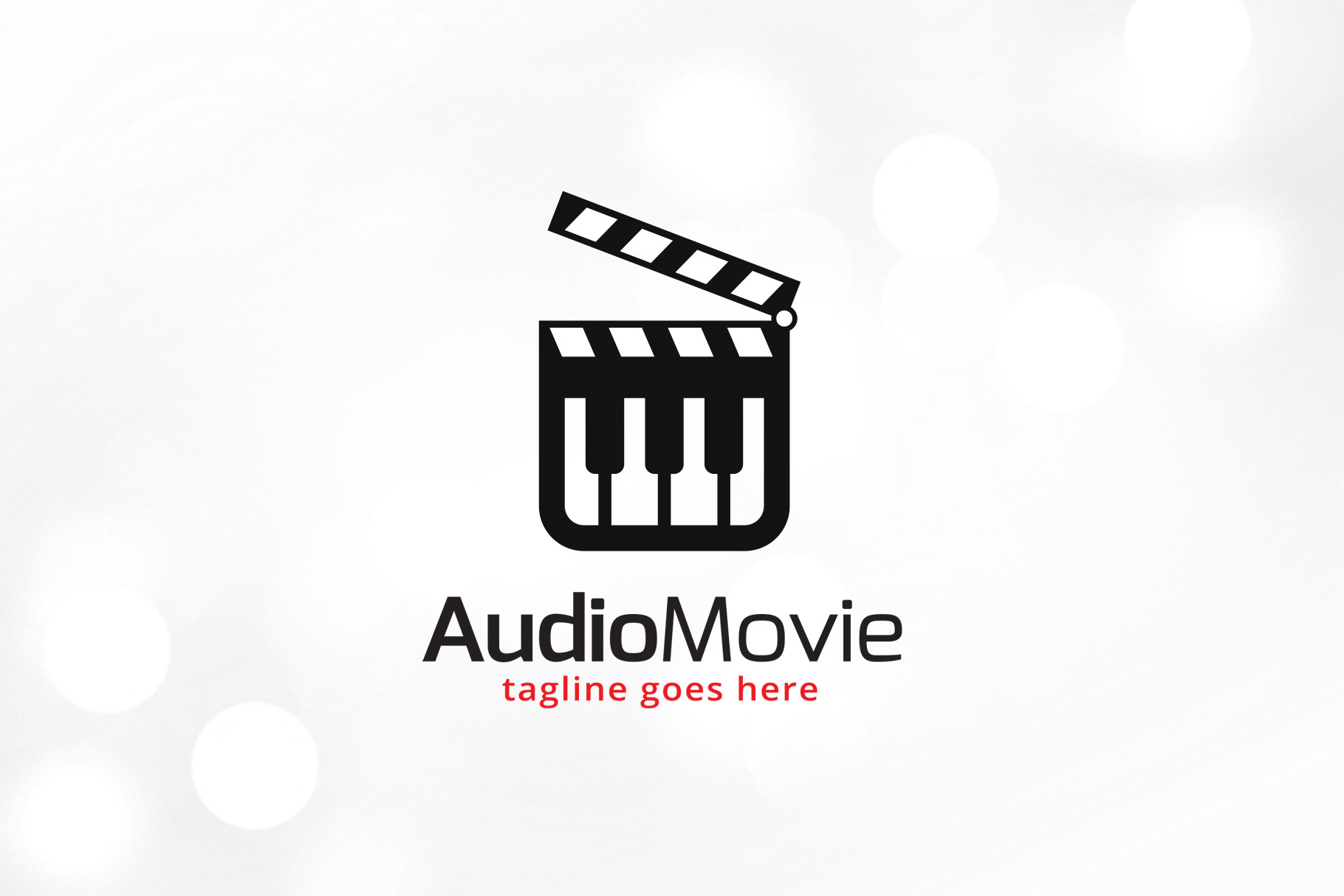 Music and clip logo design, a Branding & Logo Template by gunaonedesign