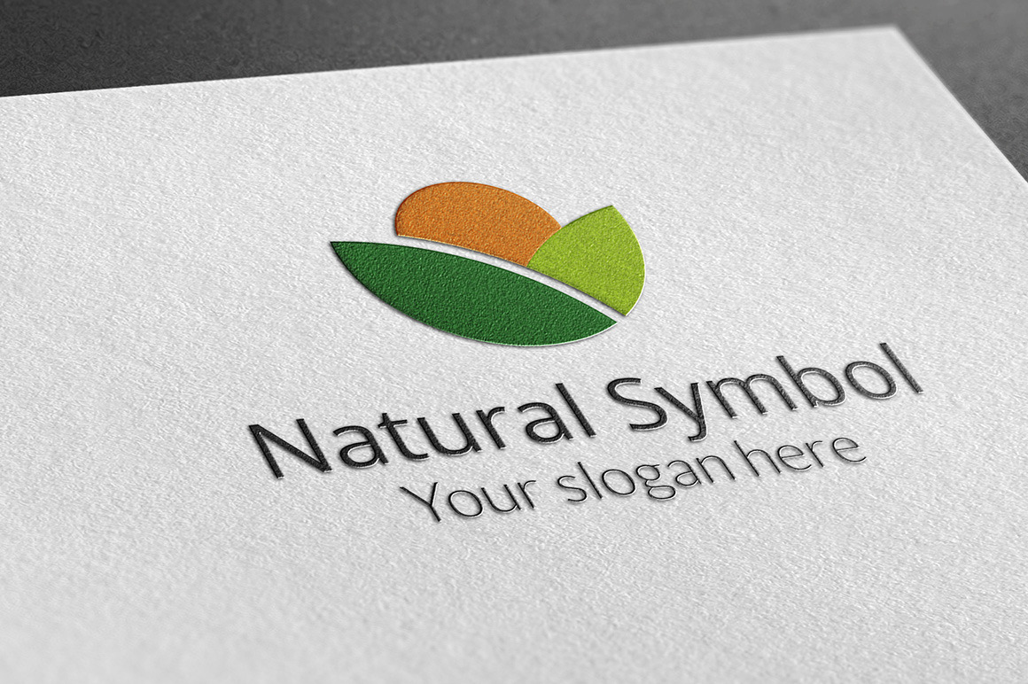 Natural Symbol Logo, a Branding & Logo Template by BdThemes